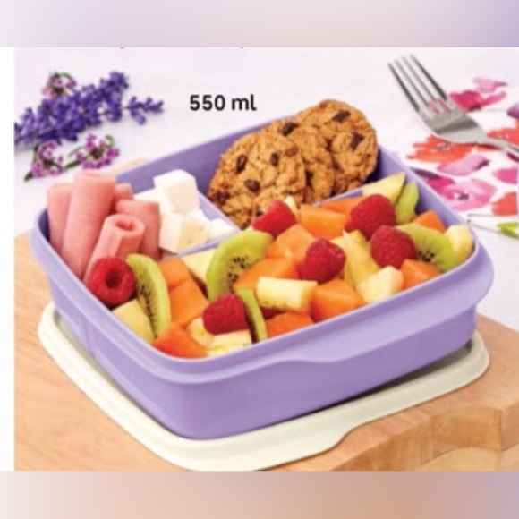 Tupperware | Kitchen | Tupperware Eco Lunch Container 55 Ml Lavander ...